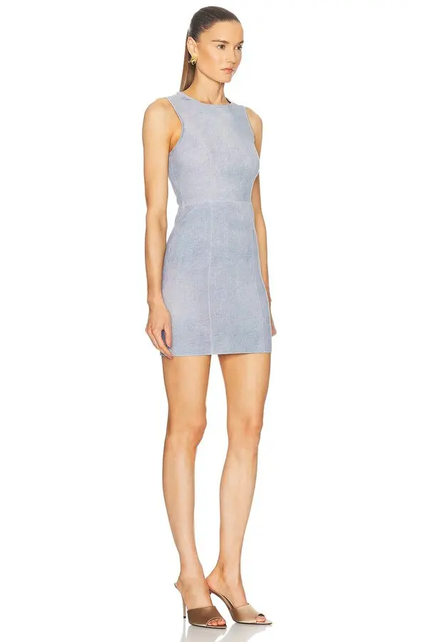 Sprwmn Audrey Suede Mini Dress