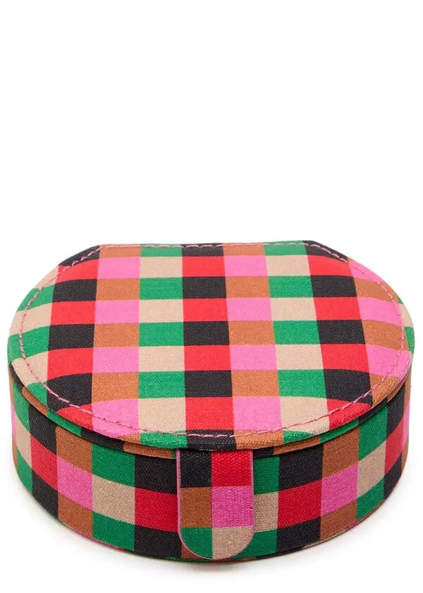 GHOST LONDON Shrimps Checked Jewellery Box - Multicoloured 1