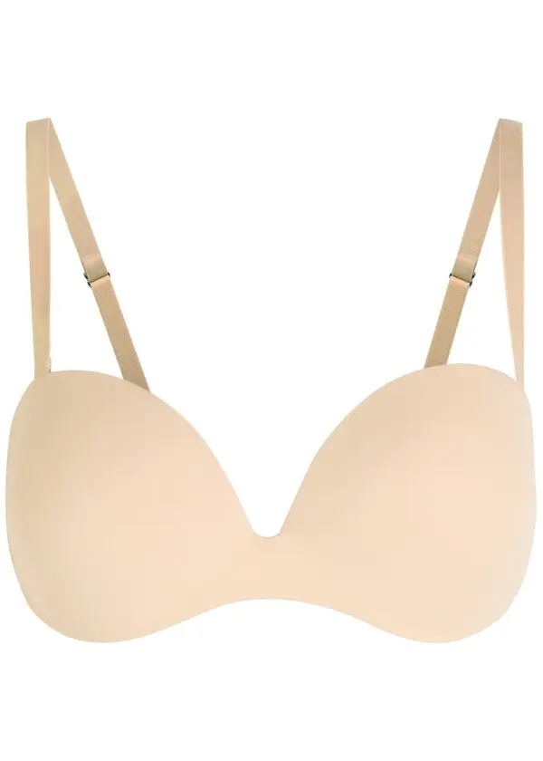 Wacoal Inès Secret Underwired Strapless Bra - Nude