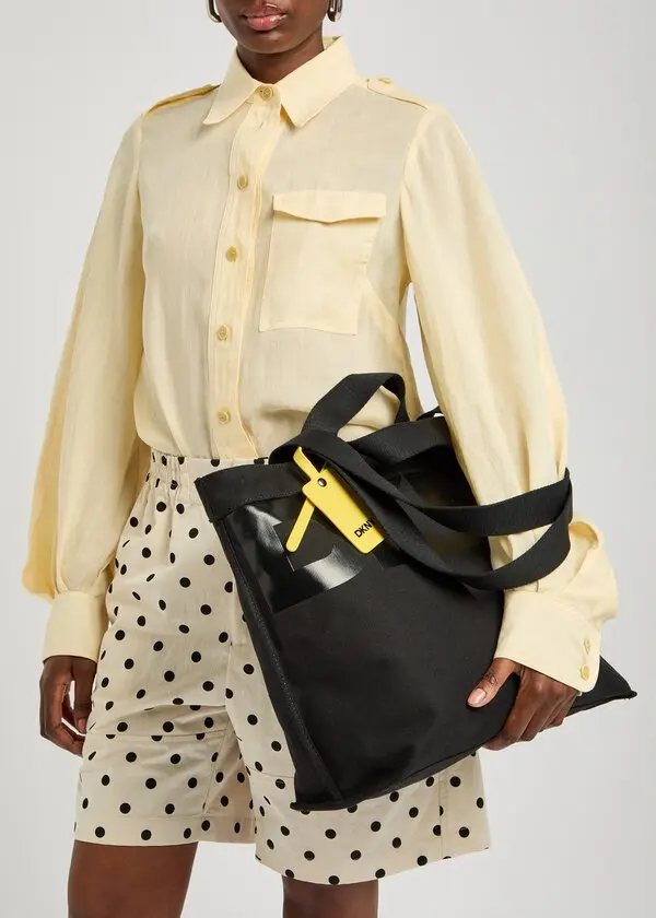 Dkny Brady Logo Canvas Tote
