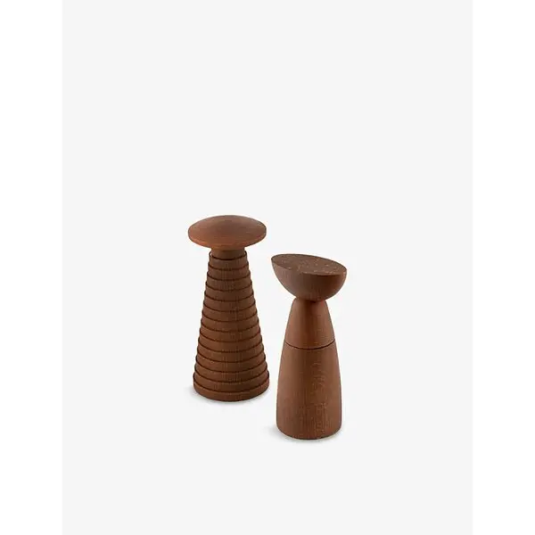 ALESSI Yucatan Wooden Salt And Pepper Grinder 17.5cm - Brown