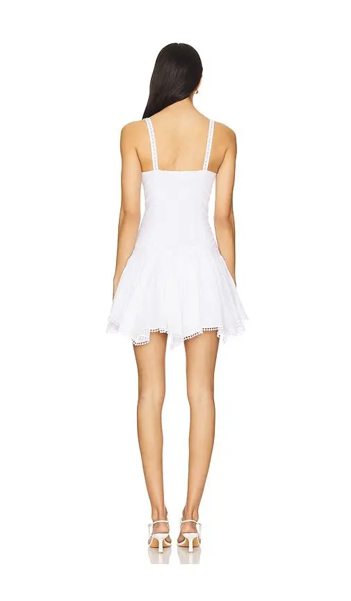 Charo Ruiz Ibiza Lira Mini Dress - White