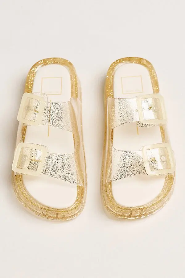 Dolce Vita Julio Jelly Sandals - Gold