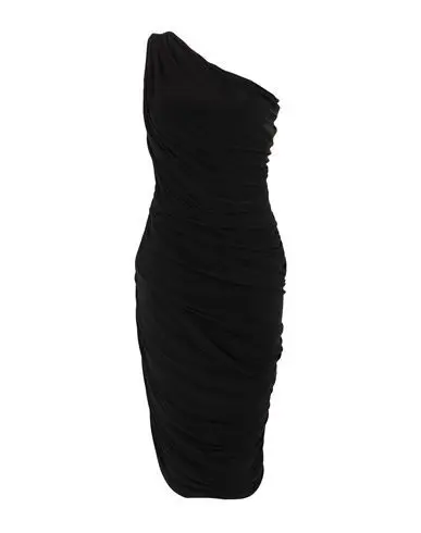 Norma Kamali One-shoulder Midi Dress - Black