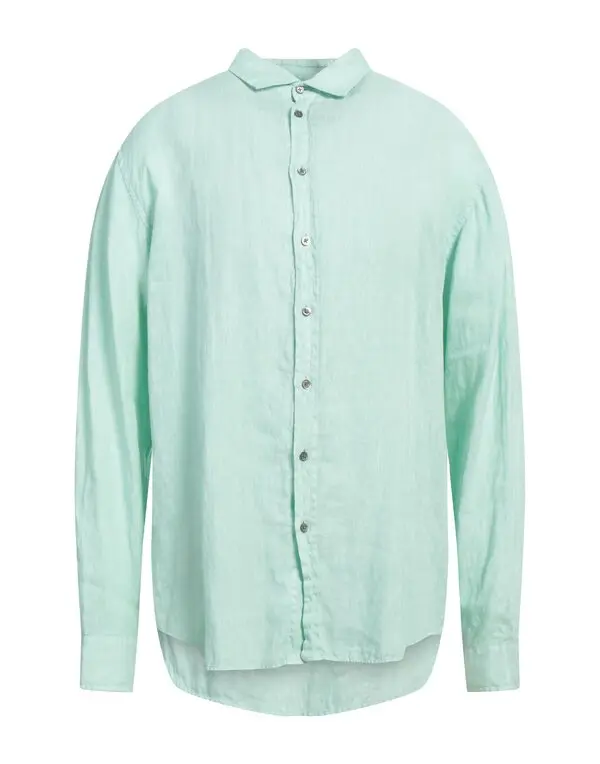 Emporio Armani Shirt Size Linen - Light Green