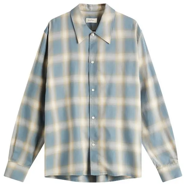 SECOND / LAYER Relaxed Check Shirt