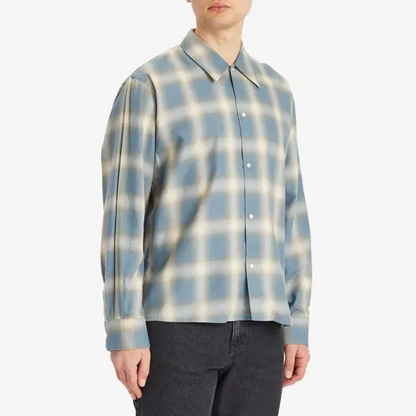 SECOND / LAYER Relaxed Check Shirt
