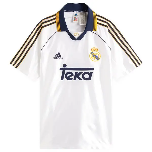 Adidas Real Madrid 99/00 Home Jersey - White