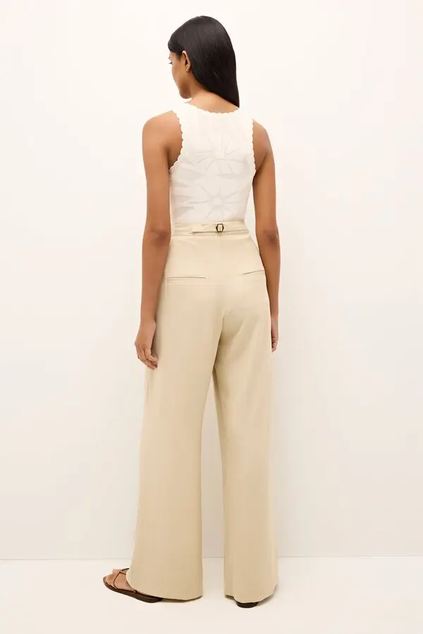 MARIE OLIVER Macbee Wide-leg Trousers - Ash