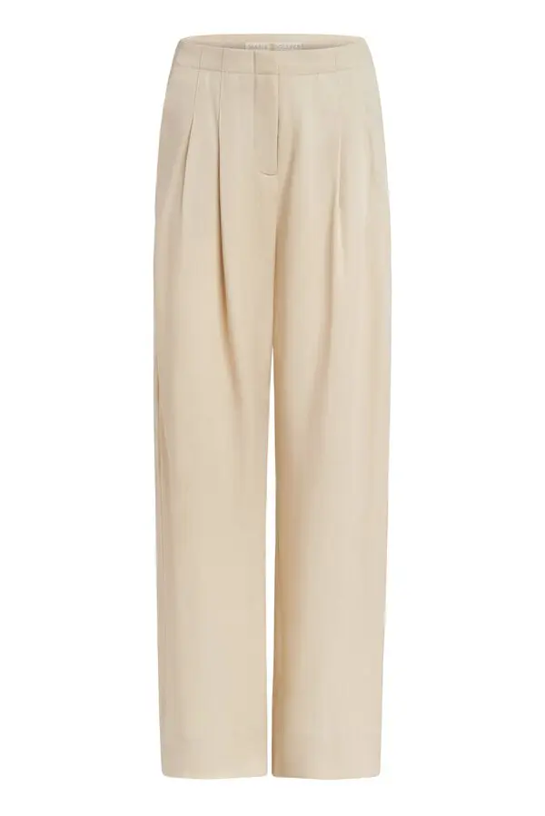 MARIE OLIVER Macbee Wide-leg Trousers - Ash
