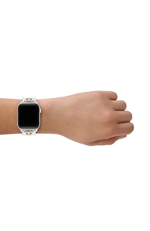 Tory Burch Kira Leather Apple Watch® Strap