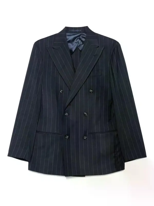 BARBA NAPOLI Striped Blazer
