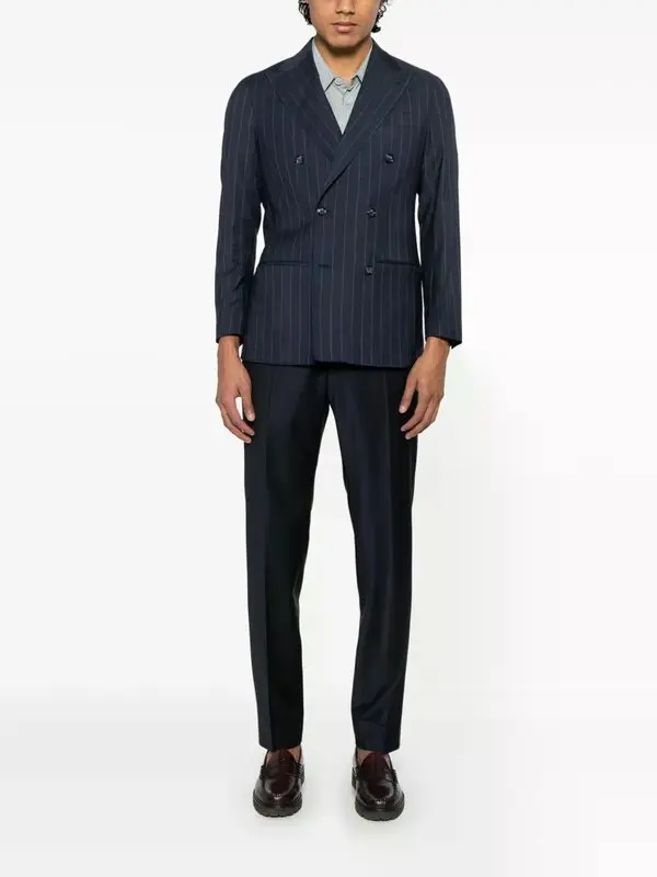 BARBA NAPOLI Striped Blazer