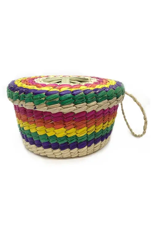 VERVE CULTURE Molcajete In Basket