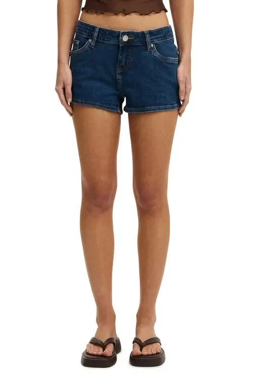 COTTON ON Micro Low Denim Short - Gemini Blue