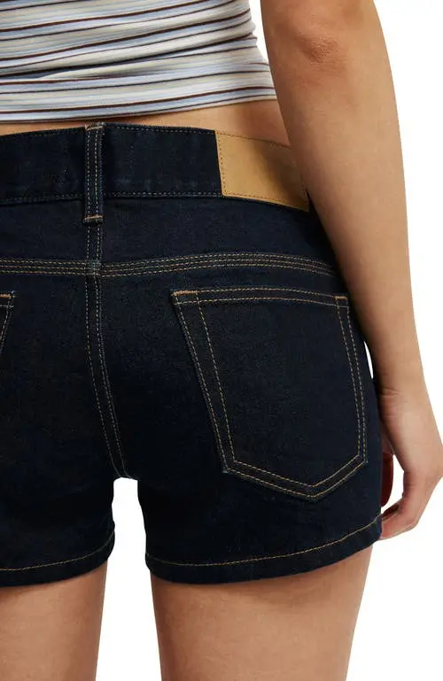 COTTON ON Micro Low Denim Short - Shutter Blue