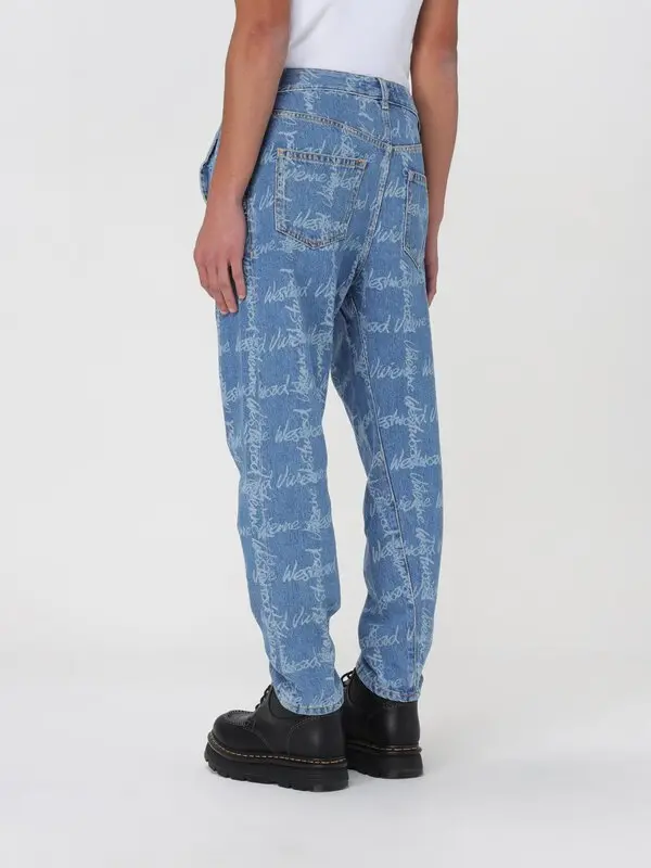 VIVIENNE WESTWOOD All-over Logo Jeans