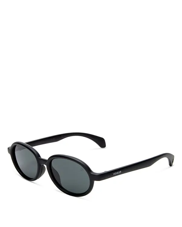 Moncler Round Sunglasses - Matte Black