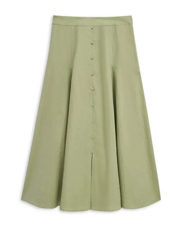 HOBBS LONDON Emberlynn Buttoned Skirt