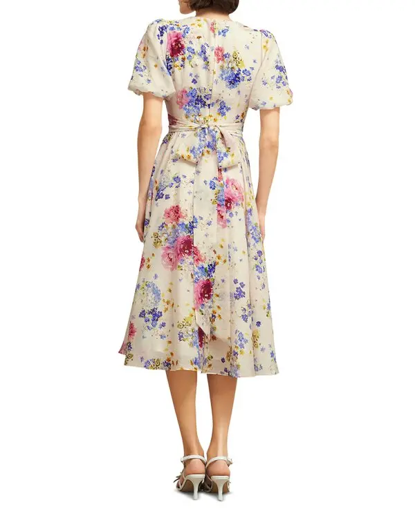 Hobbs London Barrington Floral Dress In Brulee Multi 20% Off