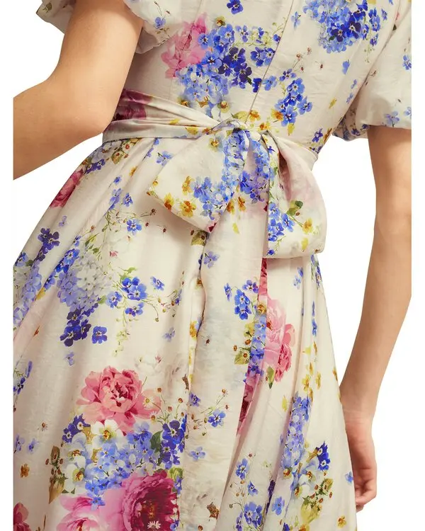 HOBBS LONDON Barrington Midi Dress - Brulee Multi