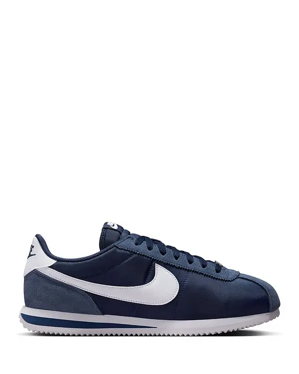 Nike Cortez Textile Sneakers - Navy/white