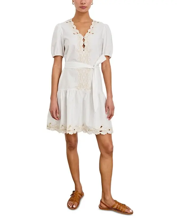 Rails Tulip Embroidered Dress