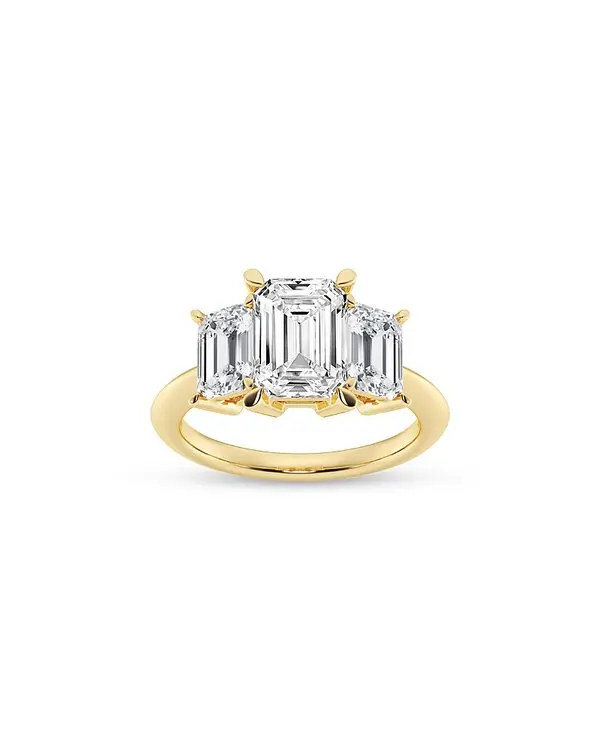 Bloomingdale'S 18k Yellow 4.40 Tcw Lab Grown Diamond Engagement Ring - Gold