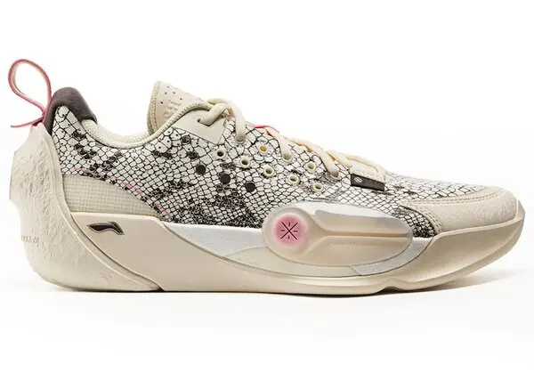 LI-NING Wade All City Year Of The Snakein Sneakers - Beige/pink