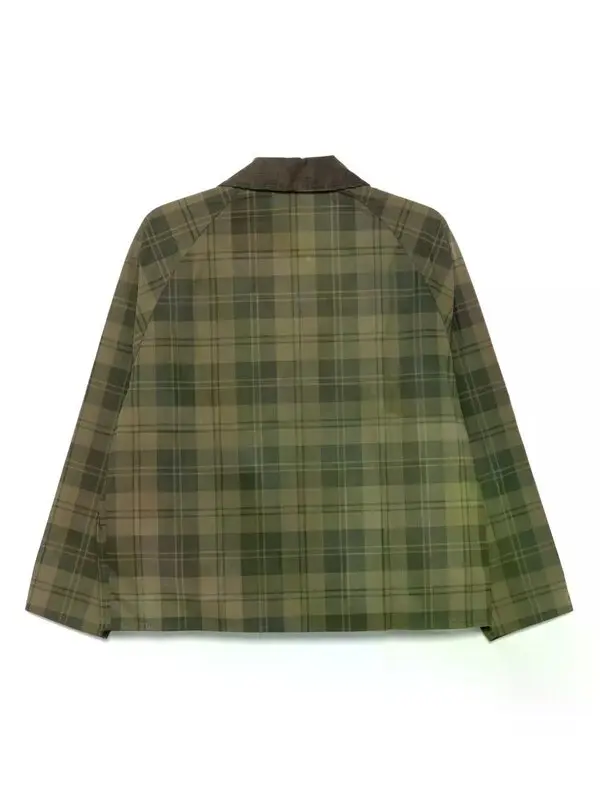 Barbour Transport Check Jacket - Green