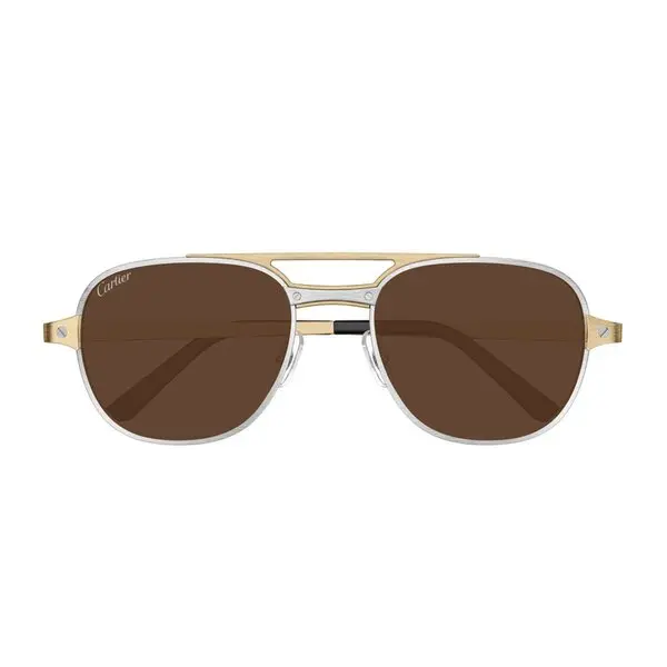 CARTIER Santos De Sunglasses - Gold
