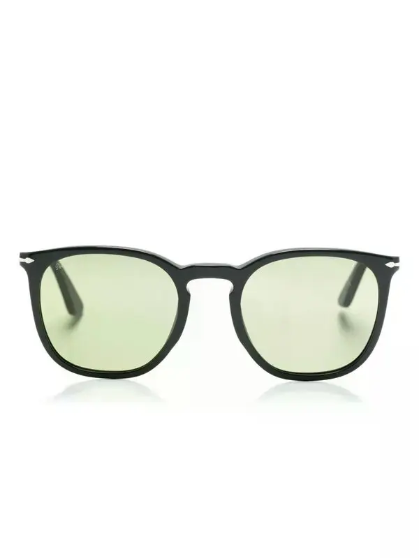 Persol Rectangle-frame Sunglasses - Green