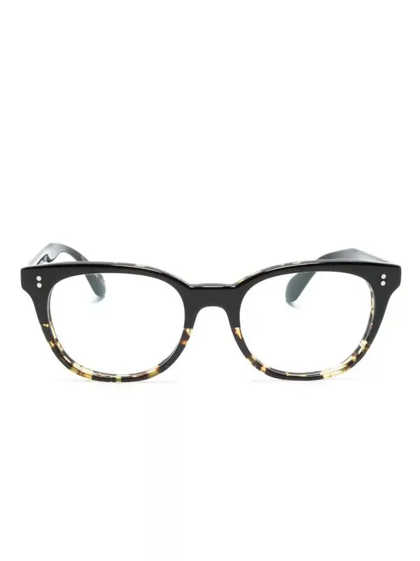 Oliver Spencer Hildie Cat-eye Frame Glasses - Black