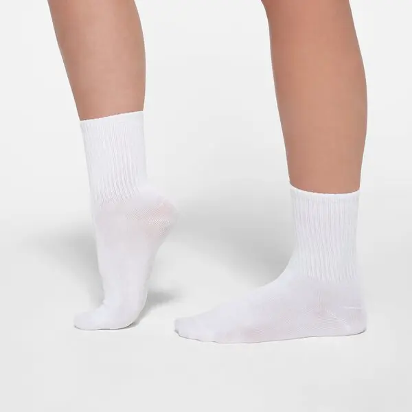 SKIMS Ribbed Crew Sock 3-pack - Core Multi