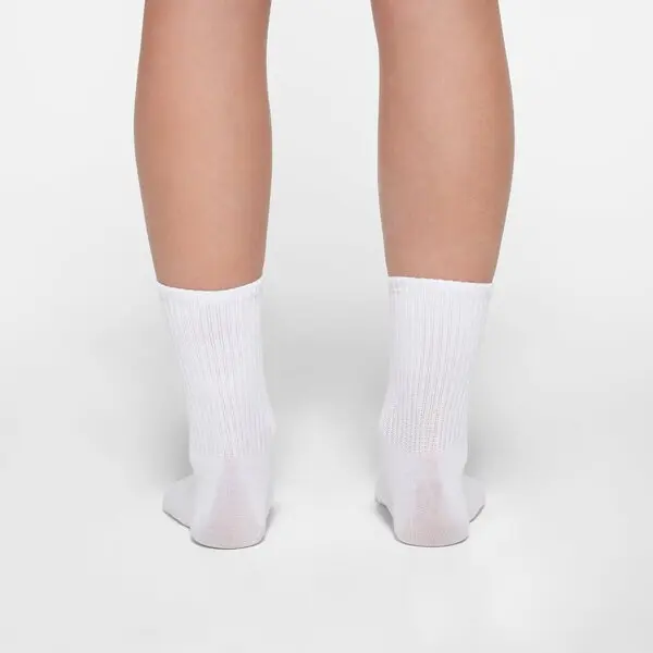 SKIMS Ribbed Crew Sock 3-pack - Core Multi