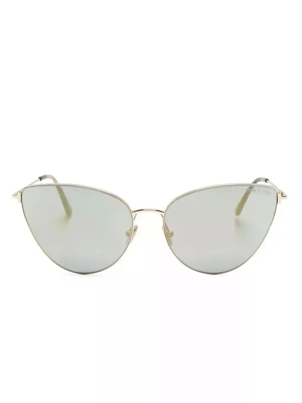 TOM FORD Cat-eye Sunglasses - Gold