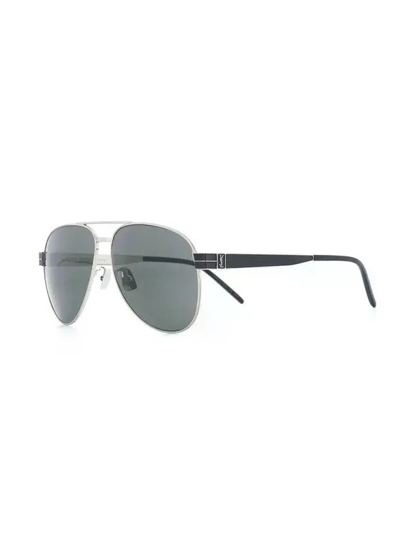 Saint Laurent Slm53 Aviator-style Sunglasses
