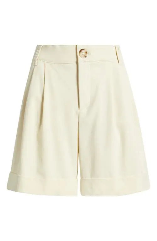 Wit & Wisdom Skyrise High-waist Pleated Shorts