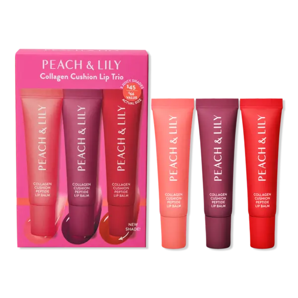 PEACH & LILY Collagen Cushion Lip Trio - One-color