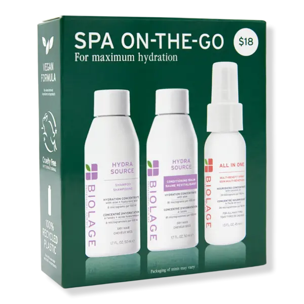 BIOLAGE Hydra Source Spa On The Go Mini Kit - One-color