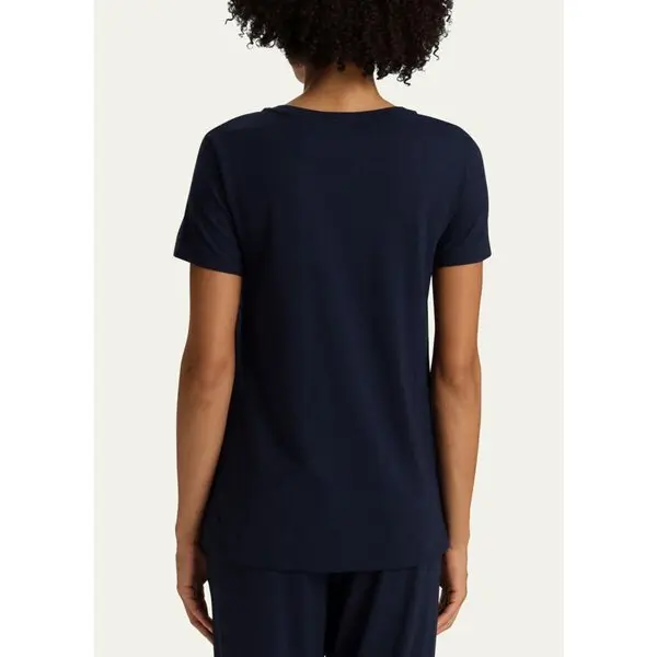Hanro V-neck Cotton T-shirt