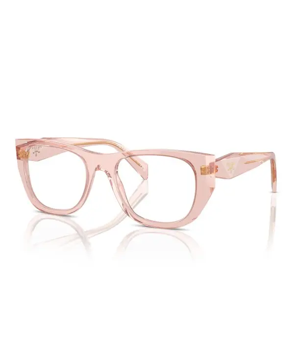Prada Acetate Eyeglasses - Transparent Peach