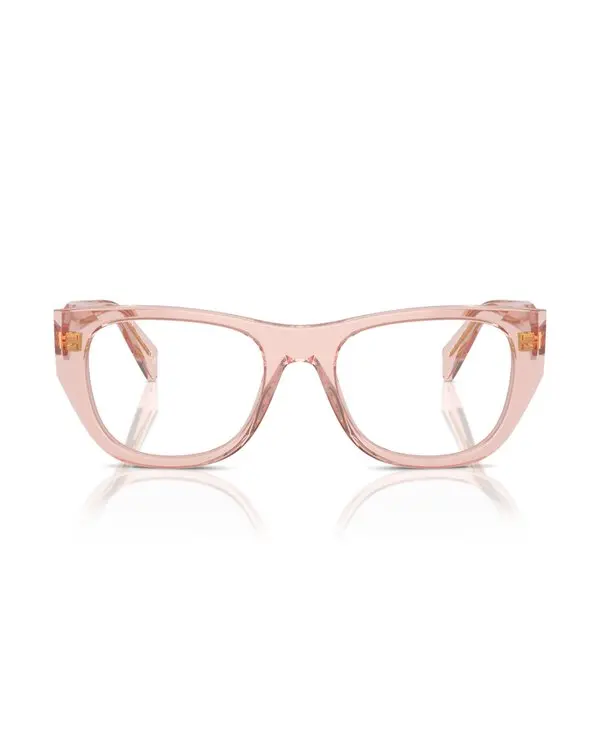 Prada Acetate Eyeglasses - Transparent Peach