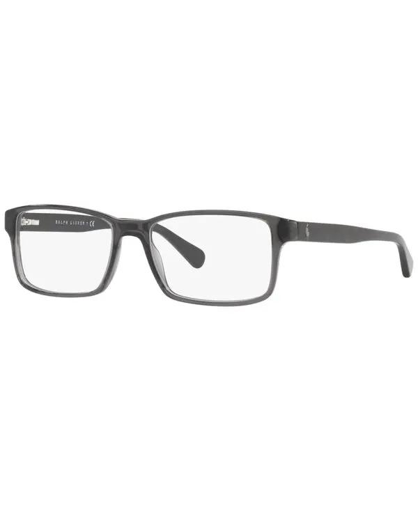 Polo Ralph Lauren Rectangle Eyeglasses - Black Crystal