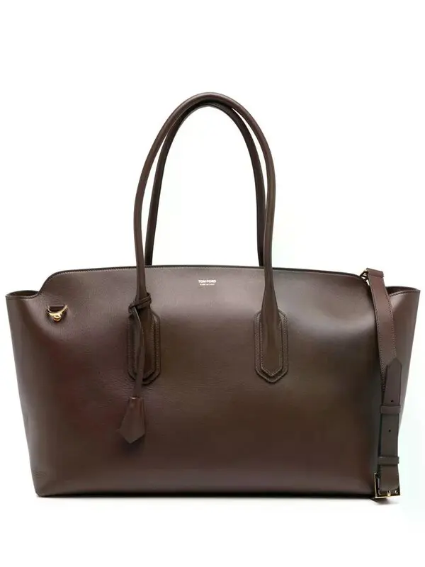 TOM FORD Alexander East West Tote Bag - Brown