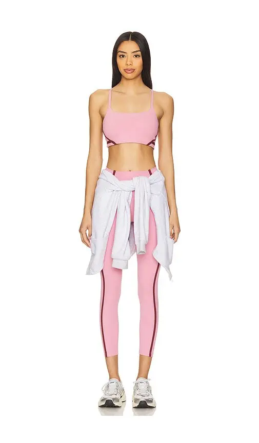 Nike Light-support Lightly Lined Sports Bra In Pink