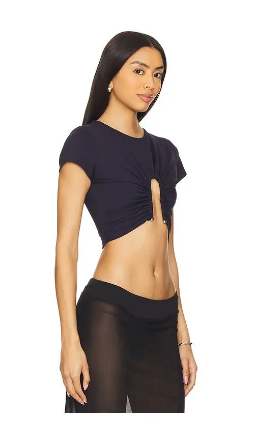 Susana Monaco Upside Down U Wire Ss Top