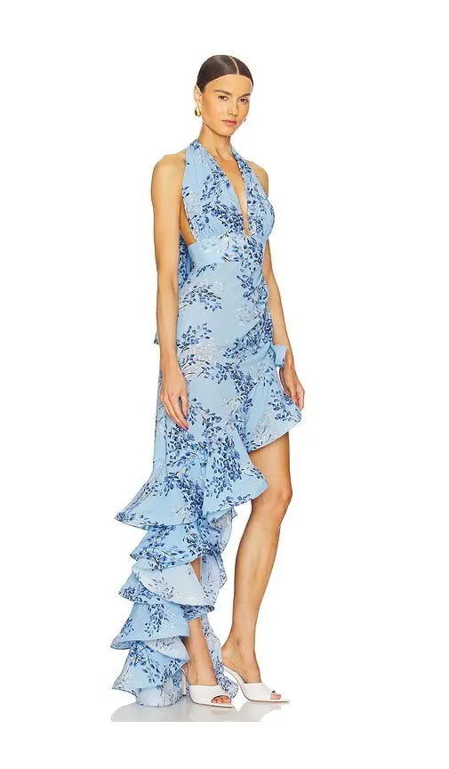 BRONX BANCO Bronte Poppy Maxi Dress