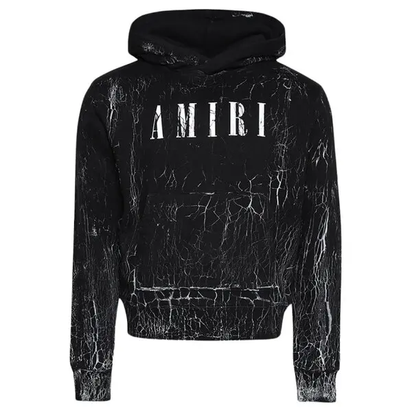 Amiri Cracked Dye Core Logo Hoodie