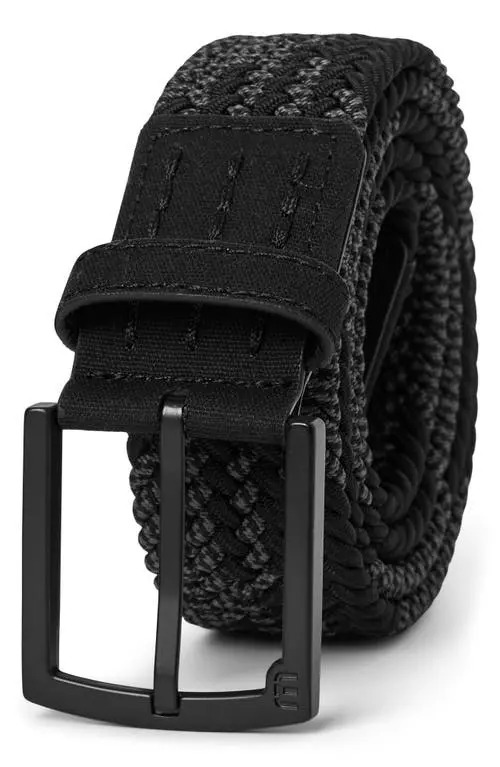 Travis Mathew Time Zoned Woven Belt - Black